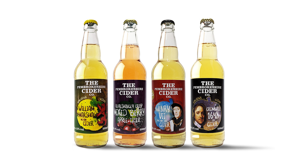 The Pembrokeshire Cider Co. producers of Traditional and Fruit Ciders