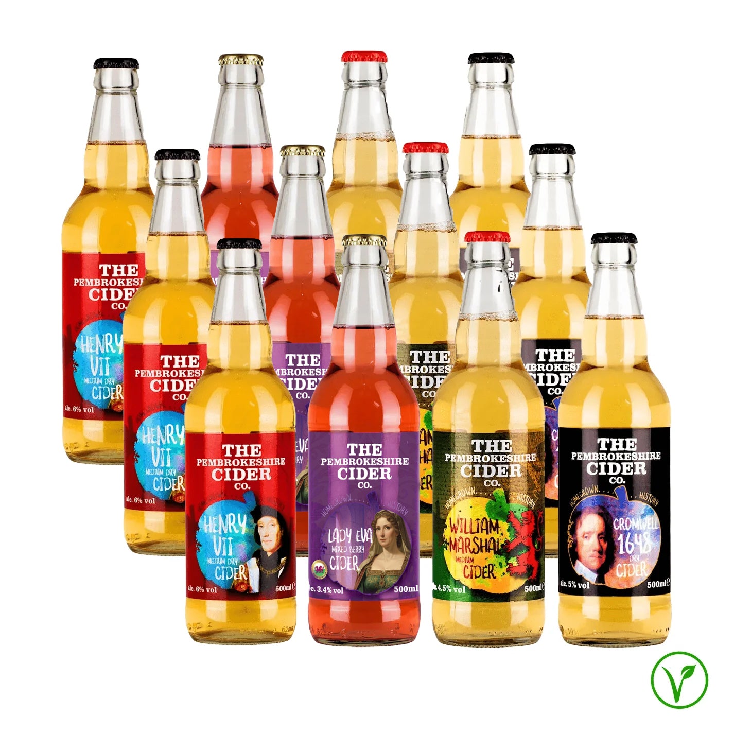 Mixed Case of 12 Ciders | The Pembrokeshire Cider Co.